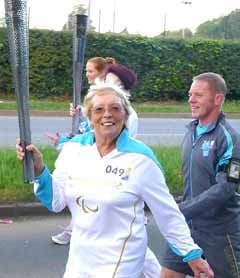 Meigan’s Paralympics torch honour | wsfp.co.uk