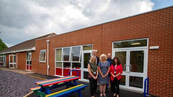 Minehead Middle opens new hub | wsfp.co.uk