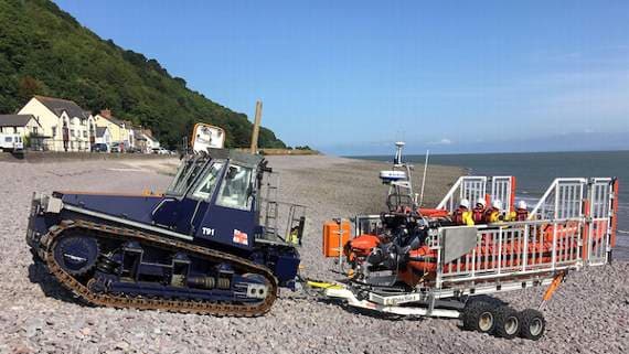 New tractor for the lifeboat | wsfp.co.uk