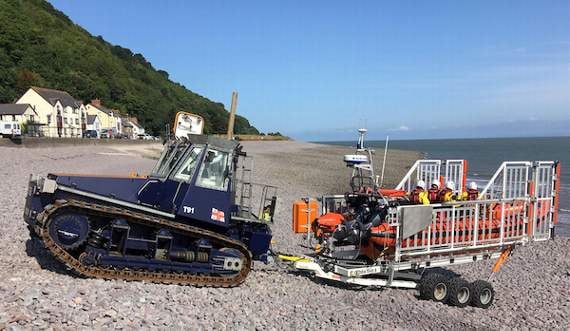 New tractor for the lifeboat | wsfp.co.uk