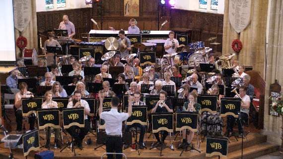 Town band celebrates with a free concert | wsfp.co.uk