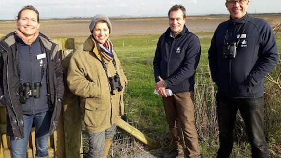 Minister sees how wetlands can help combat climate change | wsfp.co.uk