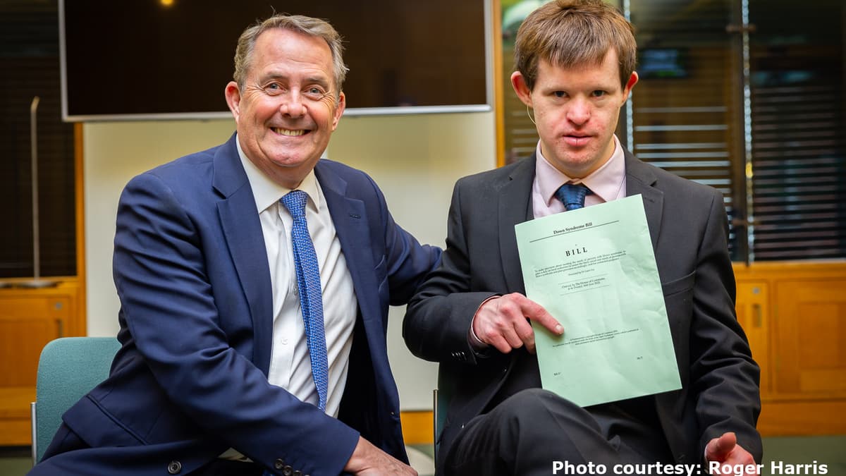 Foxes student inspires Down Syndrome bill | wsfp.co.uk