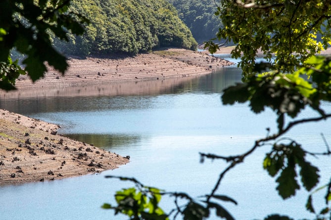 Water level warnings at Wimbleball Lake on Exmoor | wsfp.co.uk