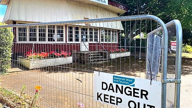 Minehead Blenheim Gardens cafe concerns from MP Grainger | wsfp.co.uk