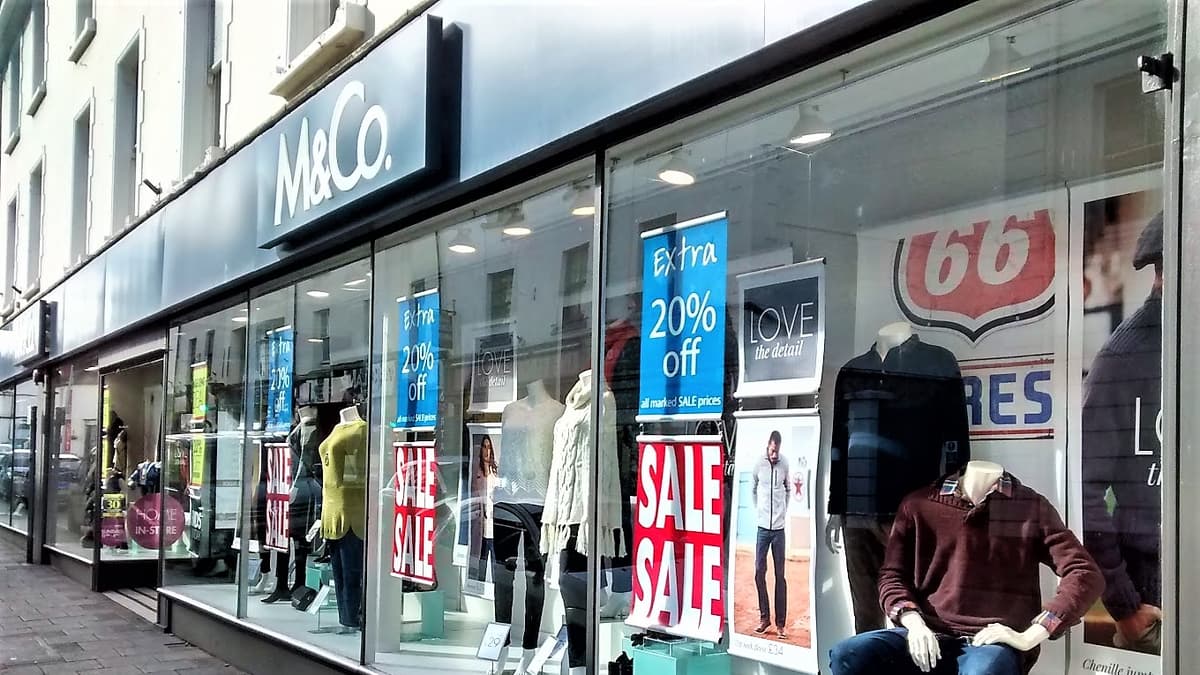Future of Minehead M&Co store uncertain as company collapses into ...