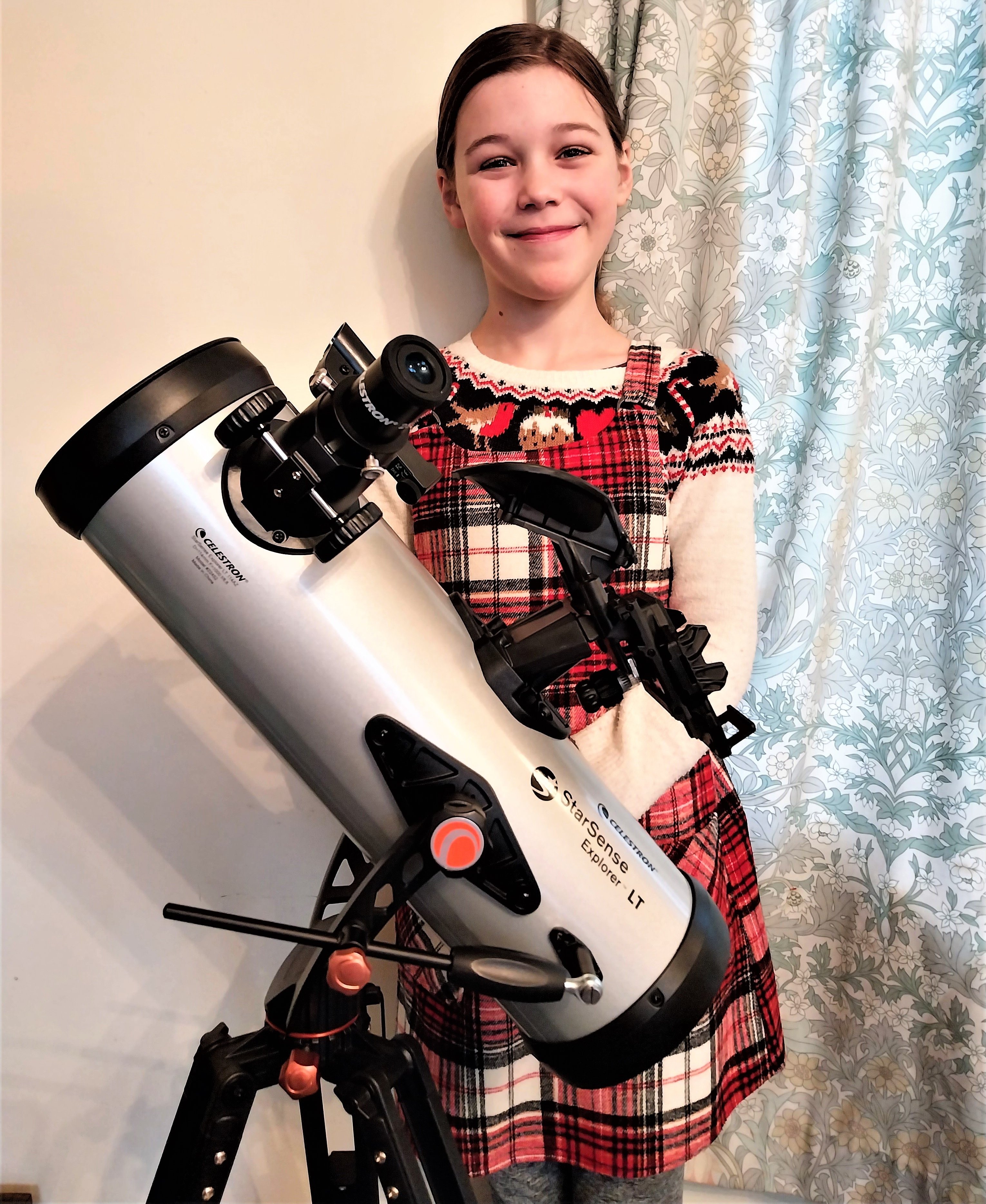Alice wins telescope for her poem about the stars inspired by Exmoor ...