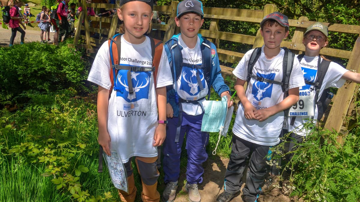 Dulverton Junior School teams complete Exmoor Challenge in record time ...