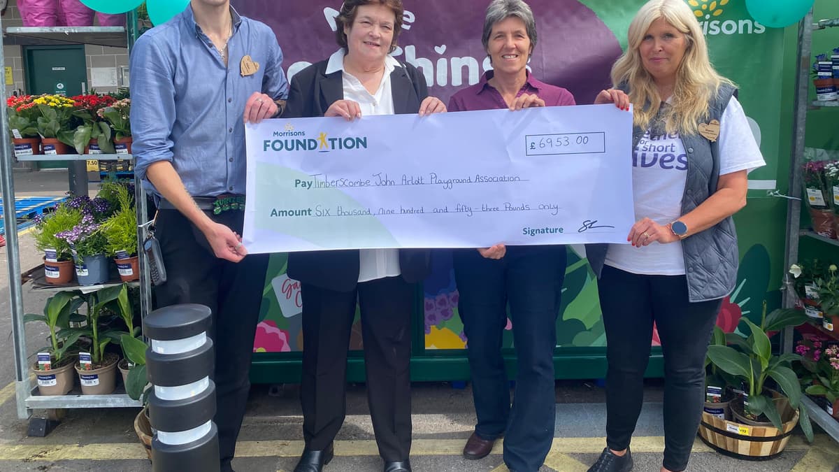 Morrisons Foundation gives nearly £7k for Timberscombe outdoor gym ...