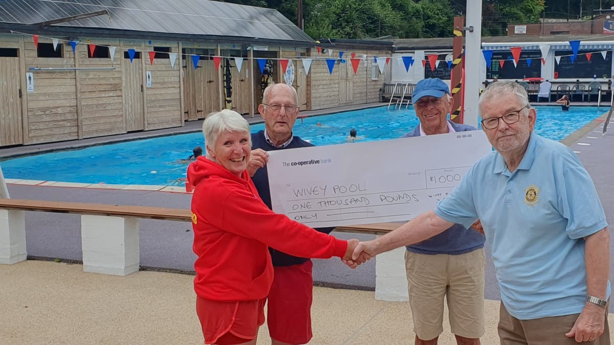 Wivey pool goes green | wsfp.co.uk
