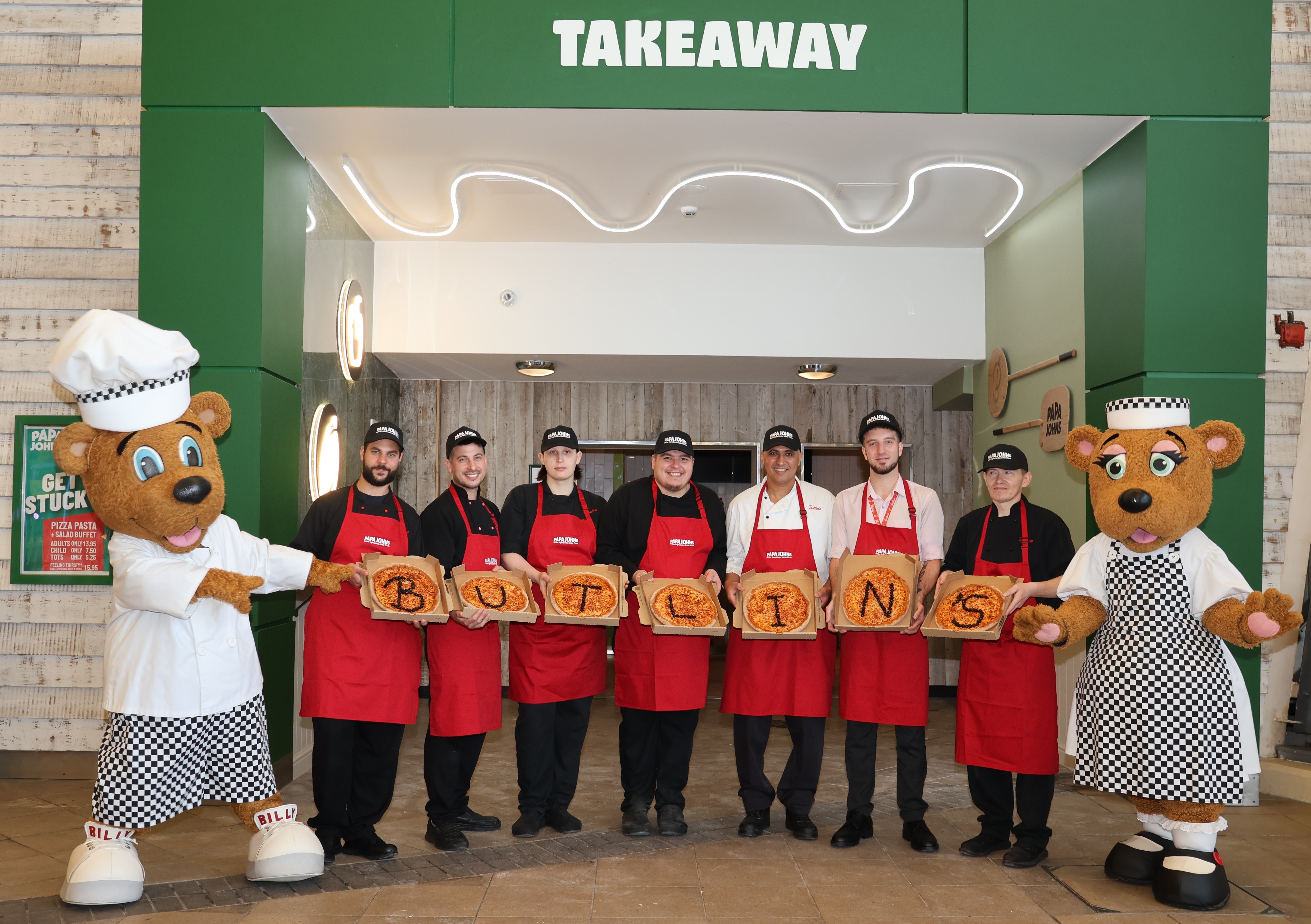 Europe's first Papa Johns buffet restaurant opens in Butlin's Minehead ...