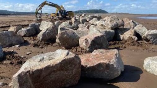 New coastal protection scheme for Minehead to be finished by Christmas ...