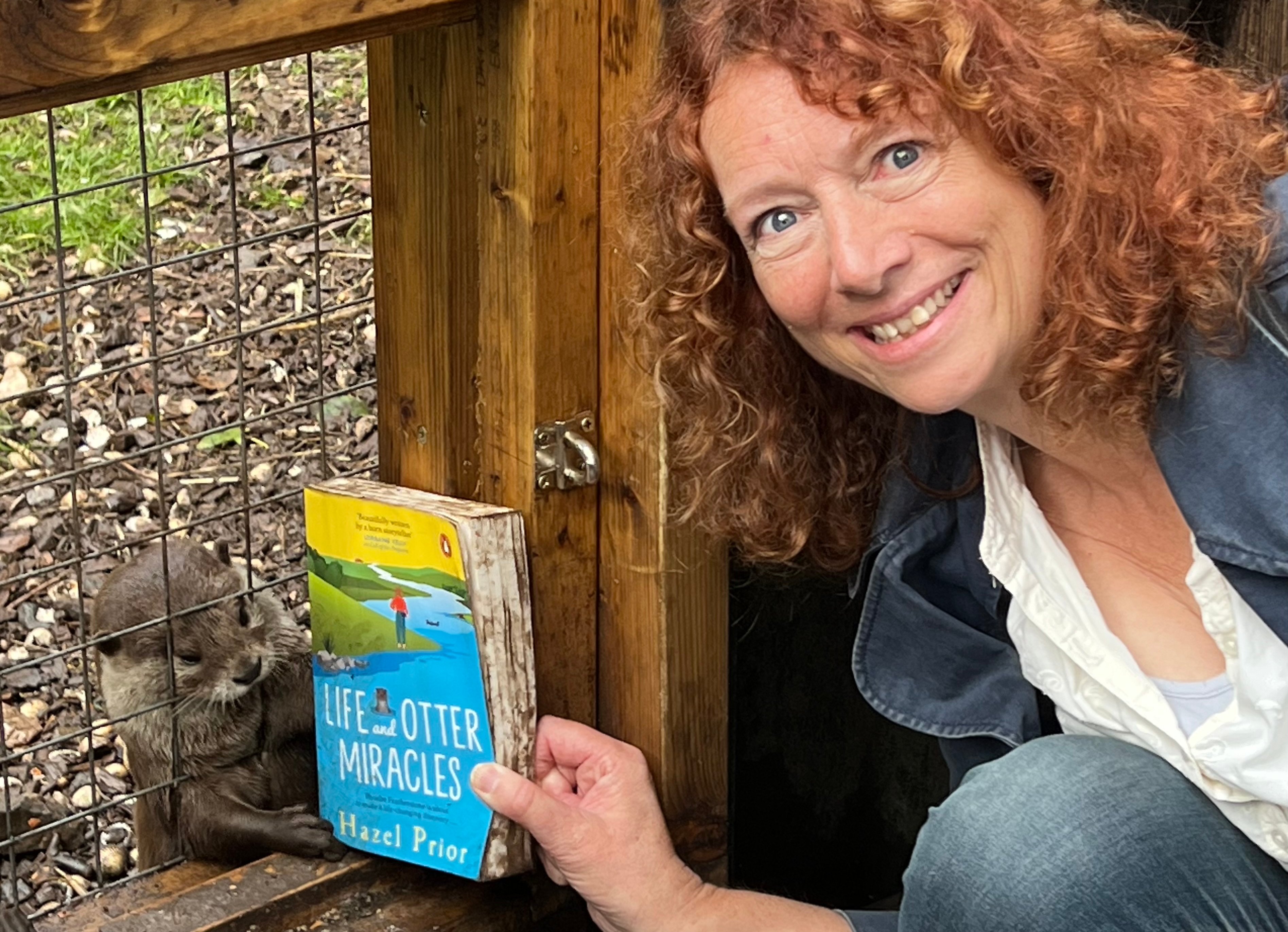 West Somerset otters inspire best-selling author Hazel Prior to write ...
