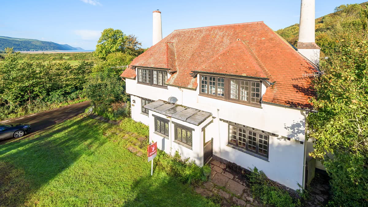 Bossington cottages for sale date back 100 years and sit in Exmoor ...