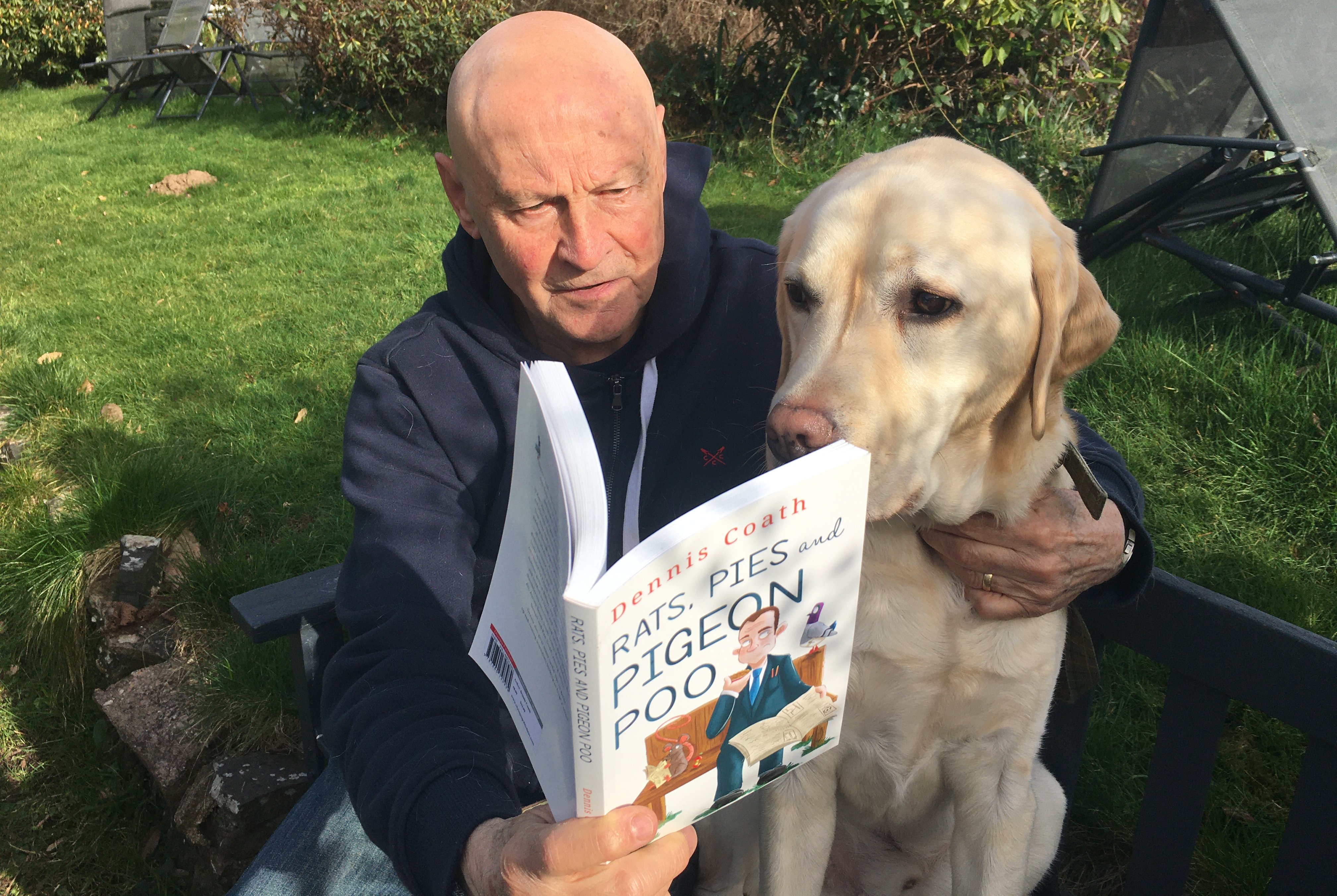 Grabbist Hill bench inspires author Dennis Coath to write geriatric ...