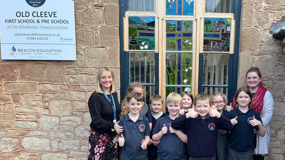 Old Cleeve First School receives second glowing inspection report in ...