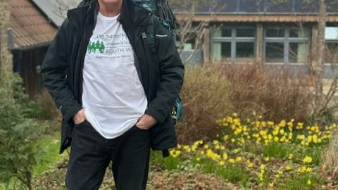 Somerset hiker training for charity walk by travelling to 'local' pub ...
