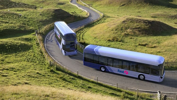 First Bus seek permission for work to allow electric buses to use its ...