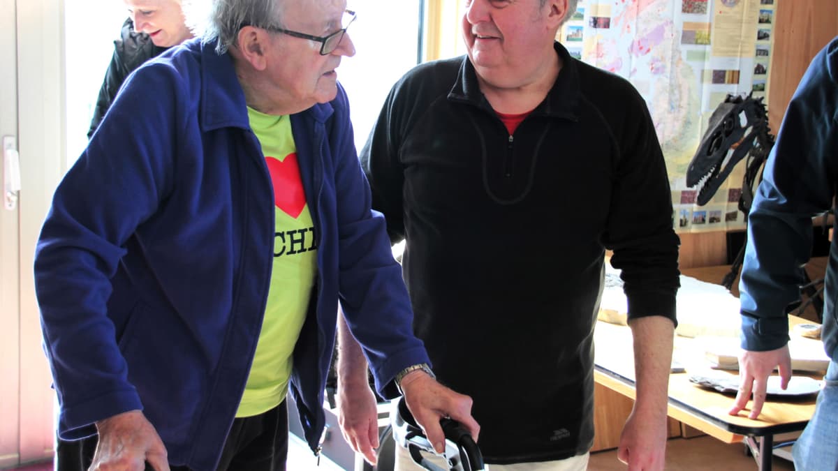 Colleagues surprise Watchet geologist Eric Robinson with tributes ...