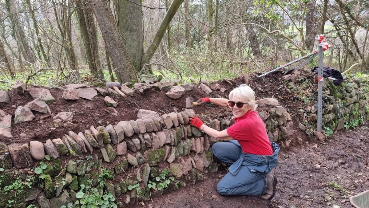 National Trust volunteers breathe new life into centuries-old dry stone ...