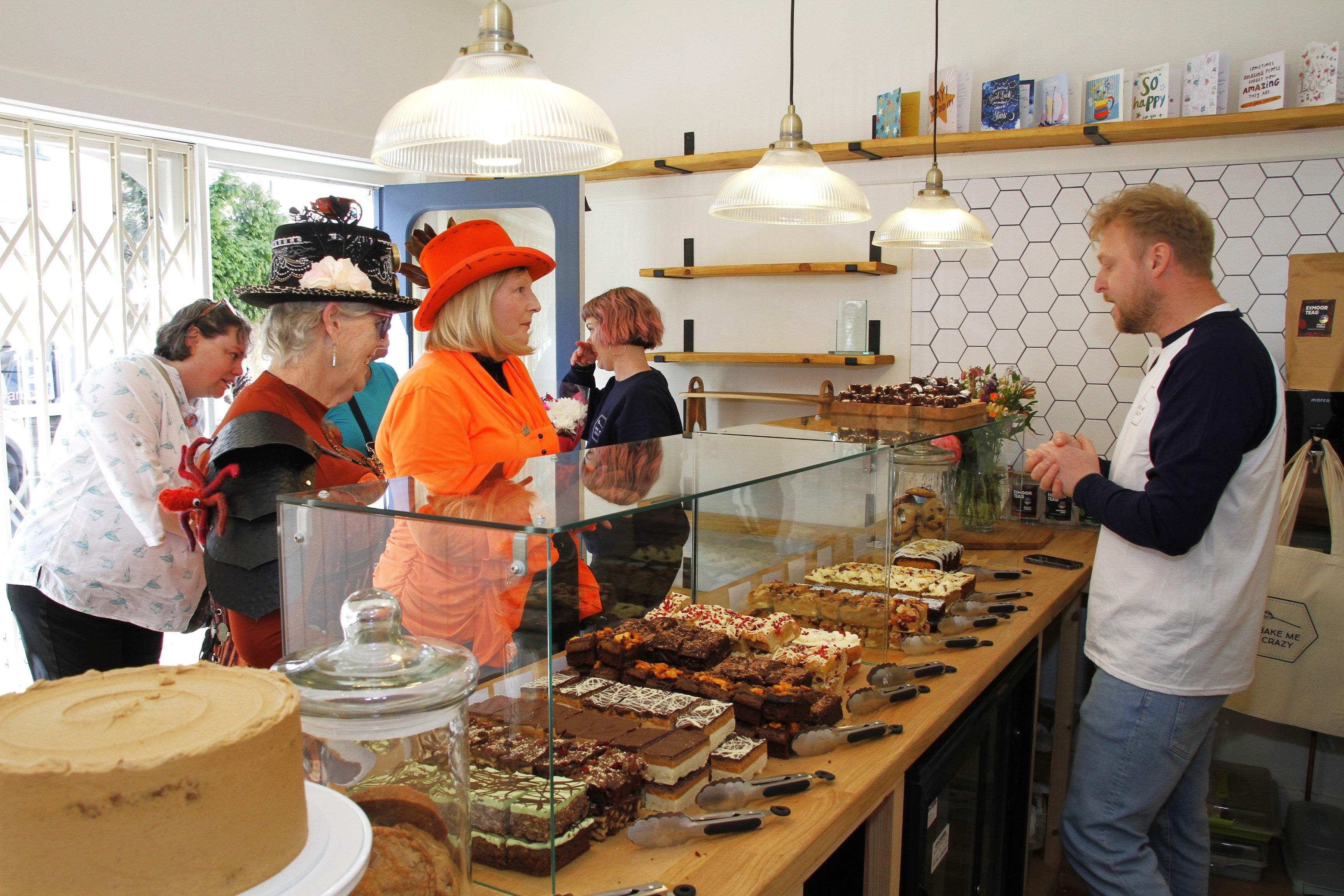 Dream comes true for Nikki Seymour as she opens Porlock shop Bake Me ...