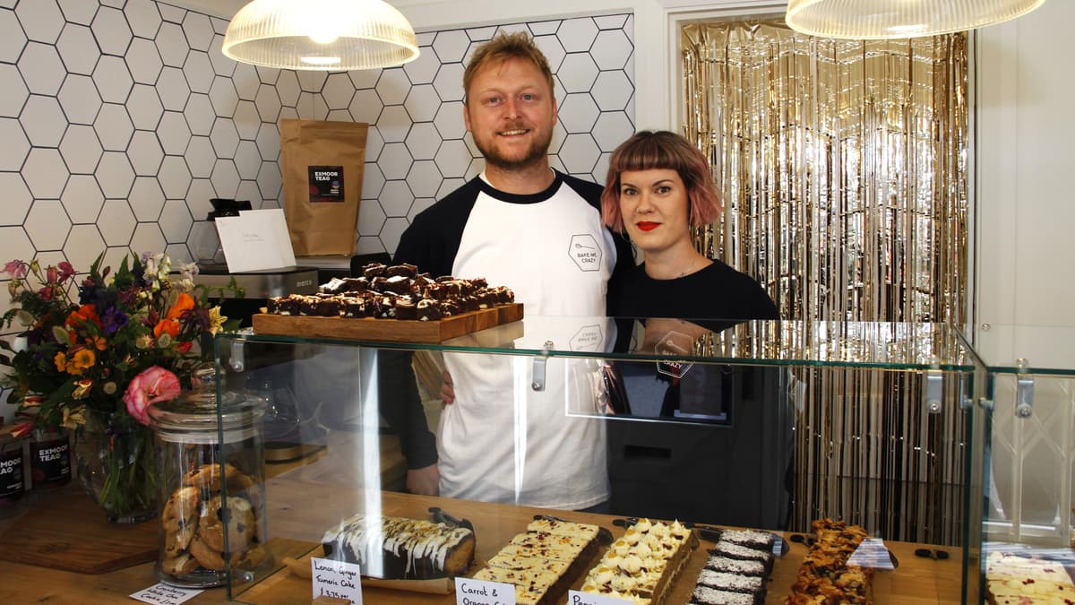 Dream comes true for Nikki Seymour as she opens Porlock shop Bake Me ...