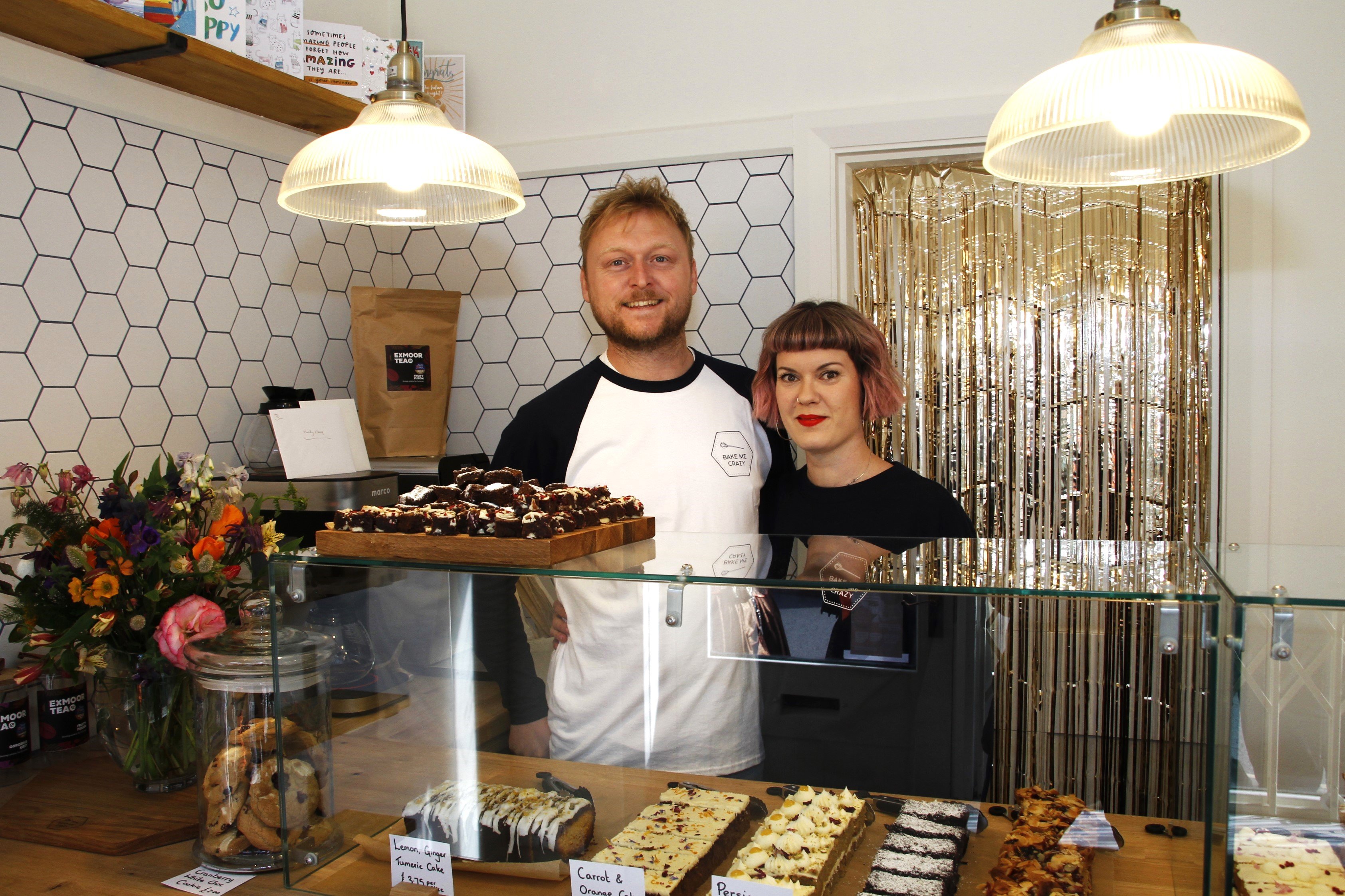 Dream comes true for Nikki Seymour as she opens Porlock shop Bake Me ...