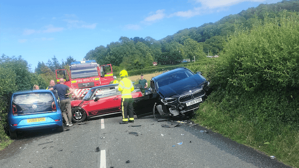 Two more A39 car crashes despite 50 mph speed limit on Minehead to ...