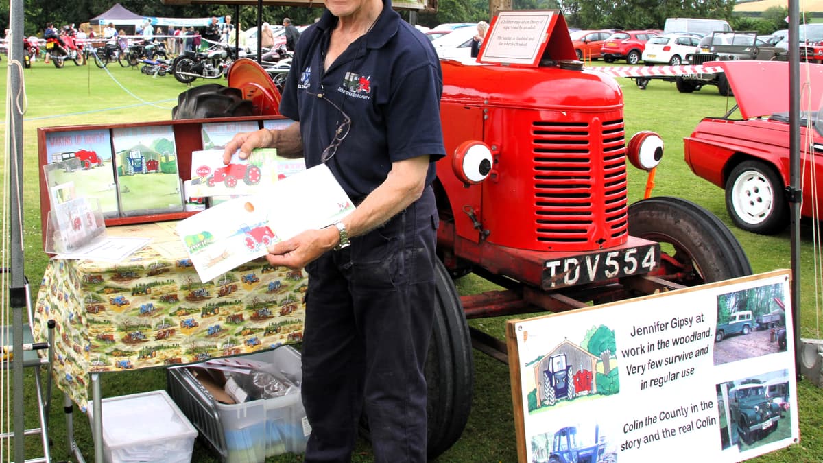 Retired paediatrician Alan Bosley bases children's books on holiday ...