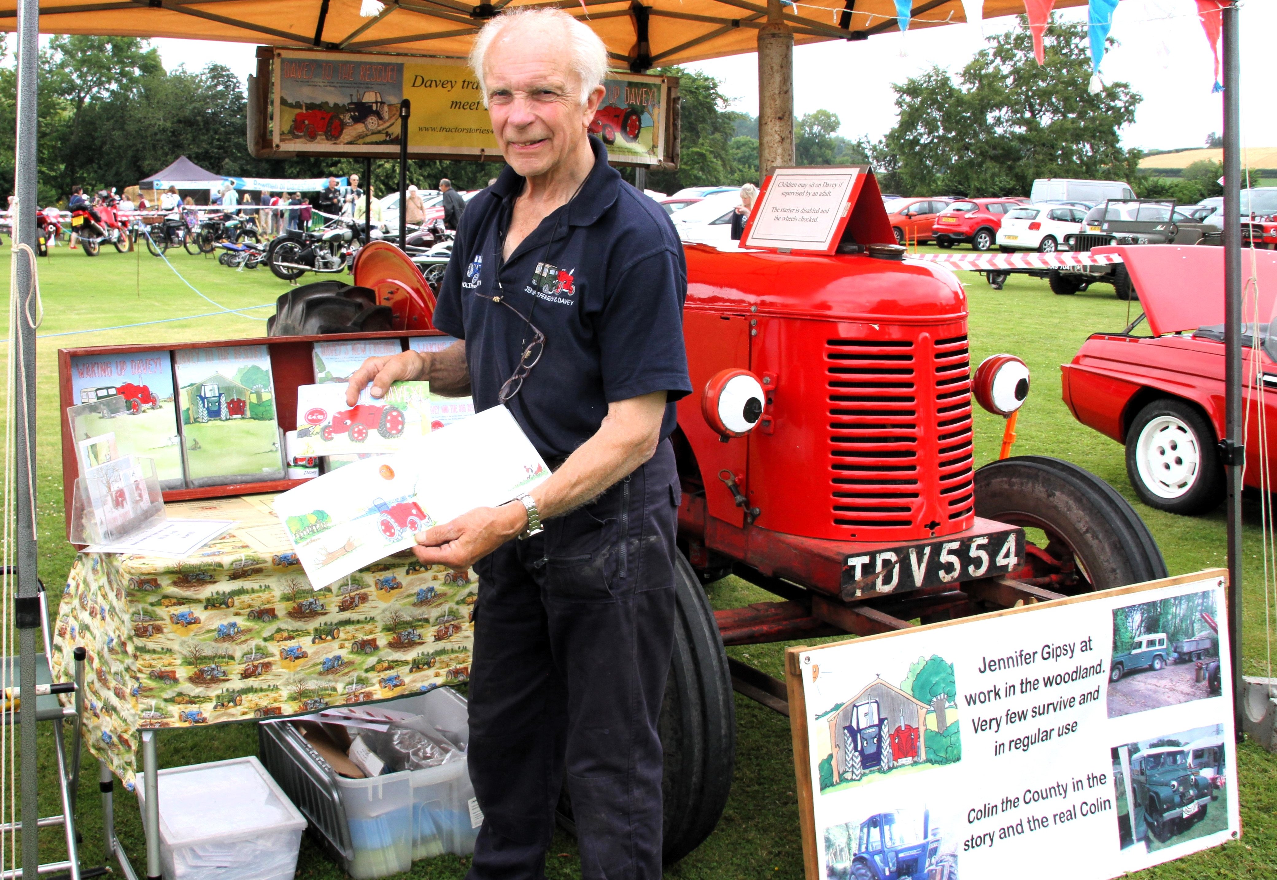 Retired paediatrician Alan Bosley bases children's books on holiday ...