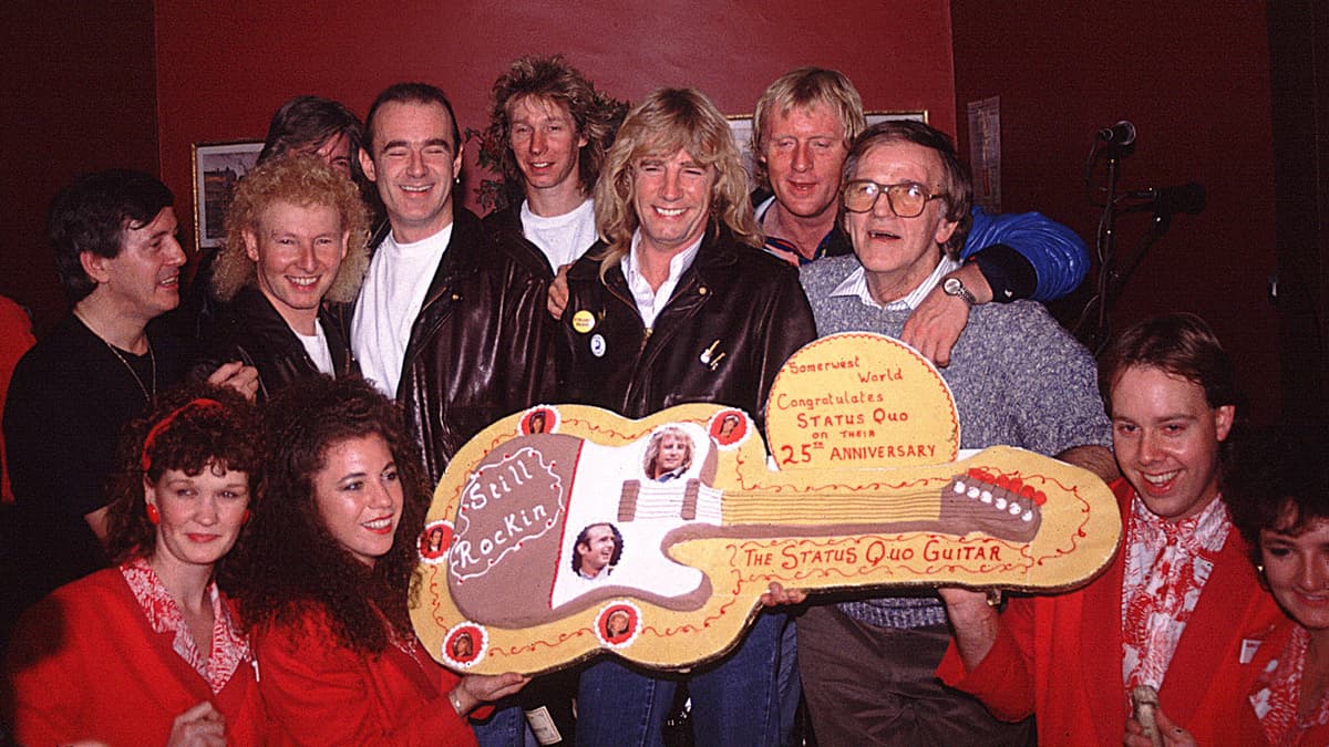 baker Ron Phillips has more reason than most to celebrate Status Quo’s ...