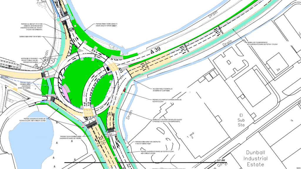 Road closures during major 'throughabout' junction upgrades near M5 ...