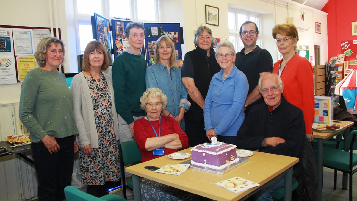 Porlock Community Library thanks past and present supporters on 10th ...