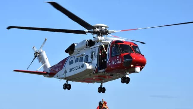 Three helicopters and two lifeboats among emergency response to Watchet ...