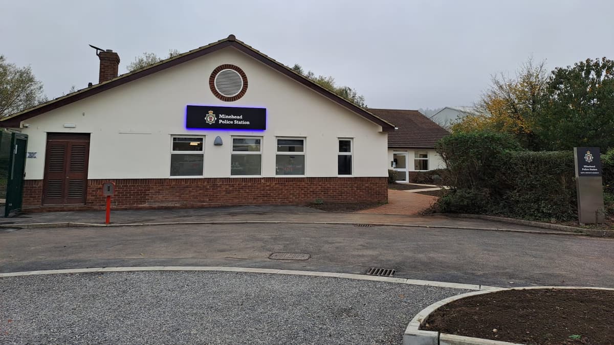 Minehead's new police station has opened after months of refurbishment ...