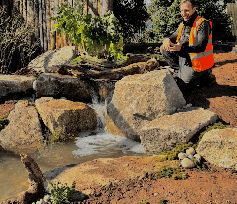 International team completes innovative water feature for Tropiquaria ...
