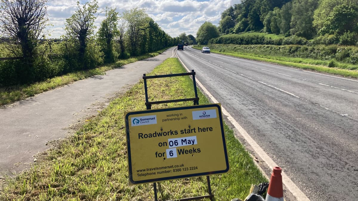 Six-weeks of A39 roadworks to complete cycle route near Minehead this ...