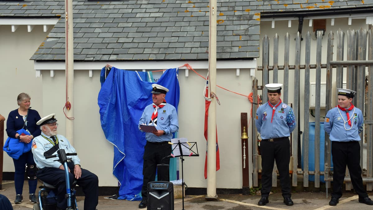 Watchet sees water activity centre officially opened for sea scouts ...