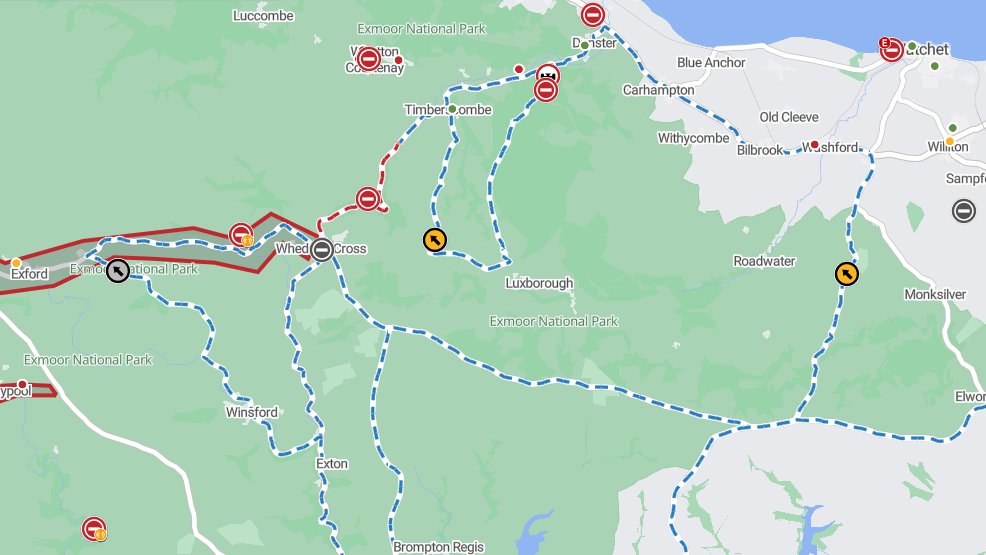 Diversions in place while investigators look for causes of A396 fatal ...