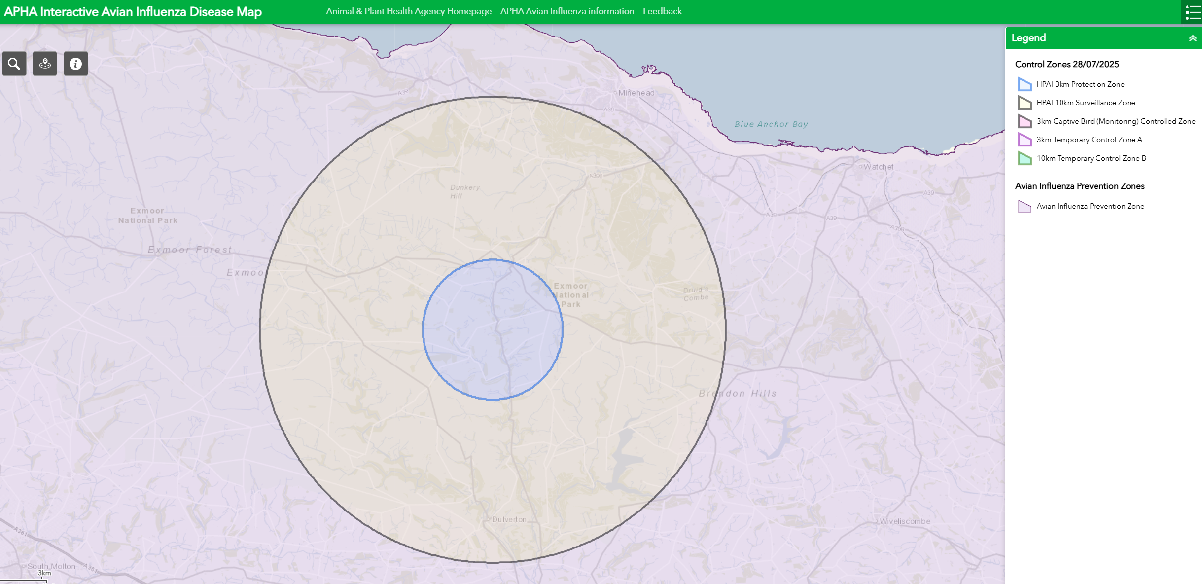 Agency imposes 'protection and surveillance zones' after confirming ...