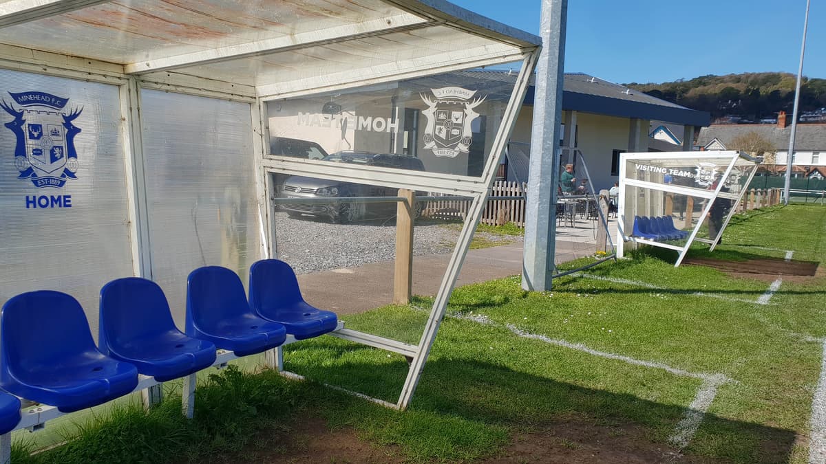 Plans for concrete 'dugouts' for football clubs in Minehead and Watchet ...