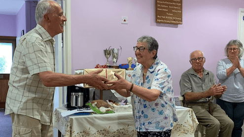 Appreciation for Timberscombe show founder and hall caretaker Joyce on ...