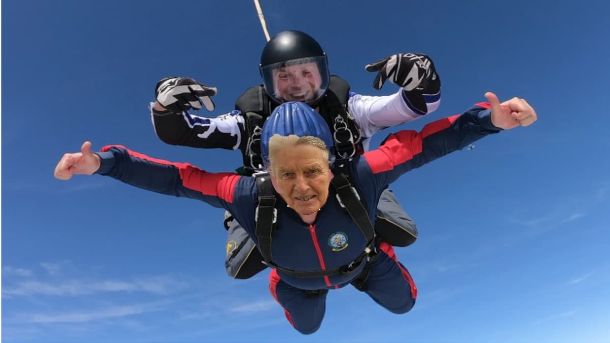 Octogenarian retired Army captain to skydive for Stogumber shop ...