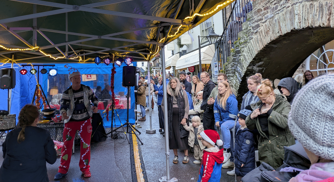 Starlight spectacular beats the rain as Dulverton sparkles for annual ...