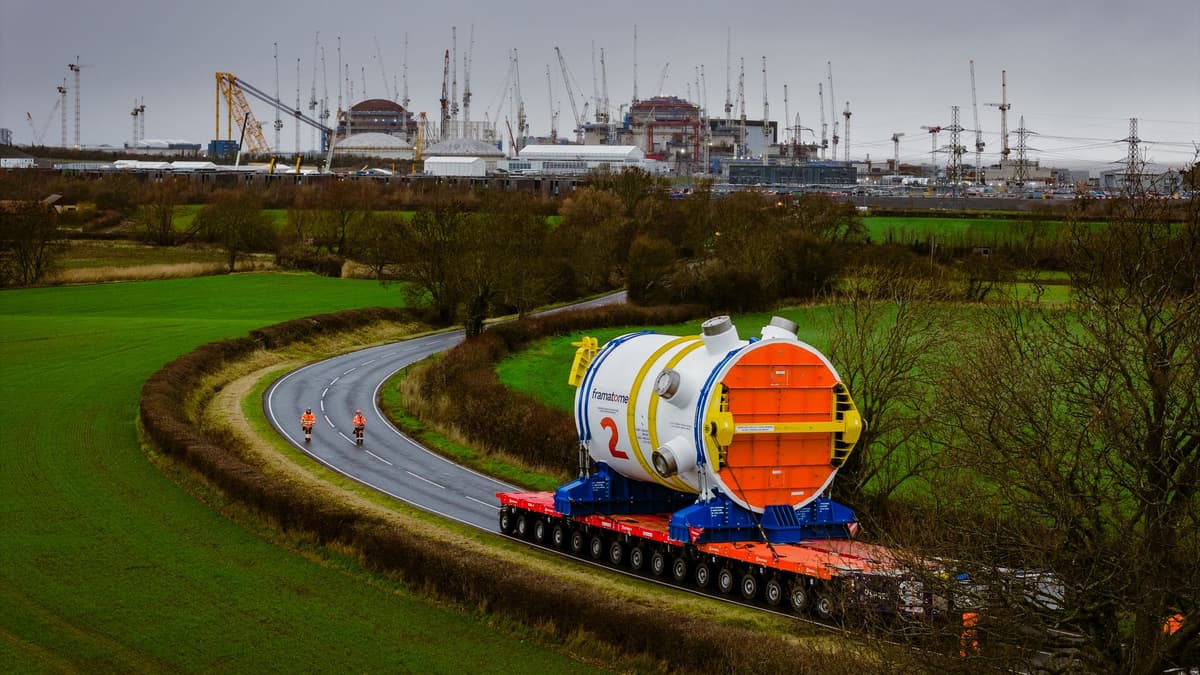 Hinkley Point C takes delivery of its second nuclear reactor | wsfp.co.uk