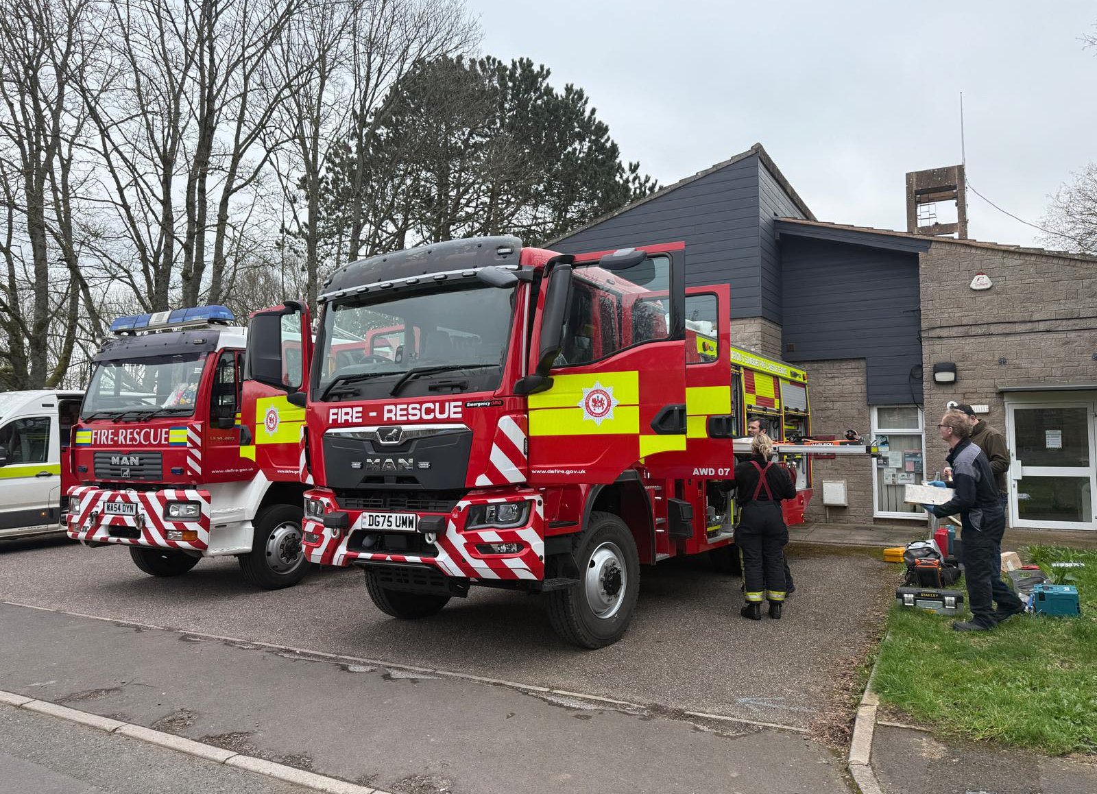 New fire engine delivered to Nether Stowey and is immediately needed ...